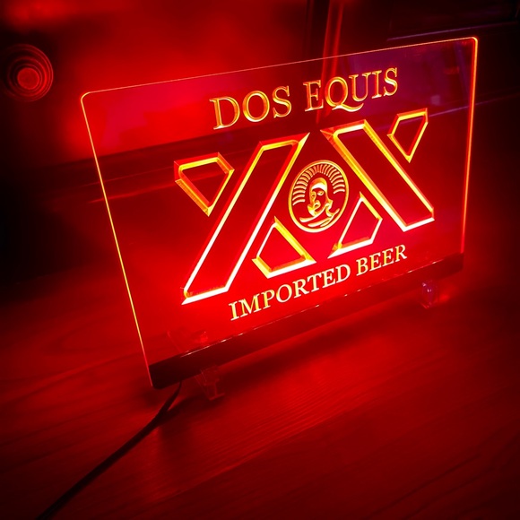 Other | Dos Equis Beer Led Neon Light Sign 8x12 | Poshmark